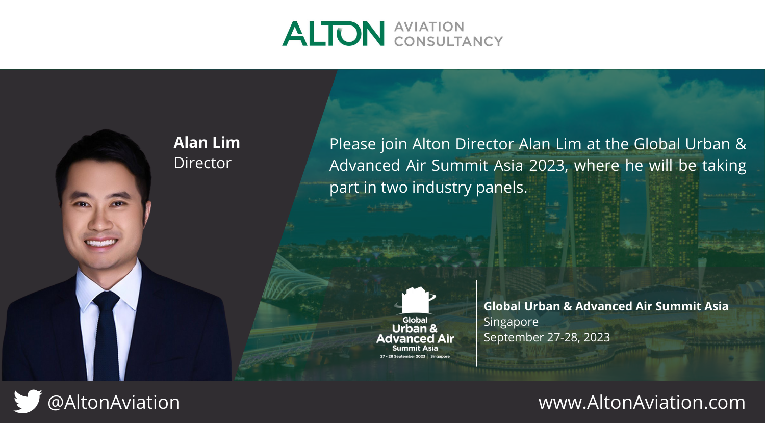 2023 Global Urban and Advanced Air Summit | Alton Aviation Consultancy
